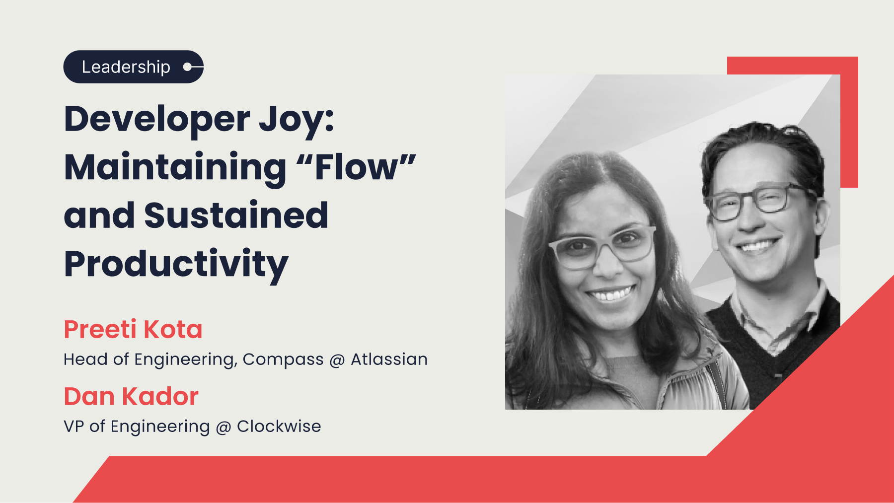 Developer Joy: Maintaining “Flow” and Sustained Productivity by Preeti Kota,Dan Kador