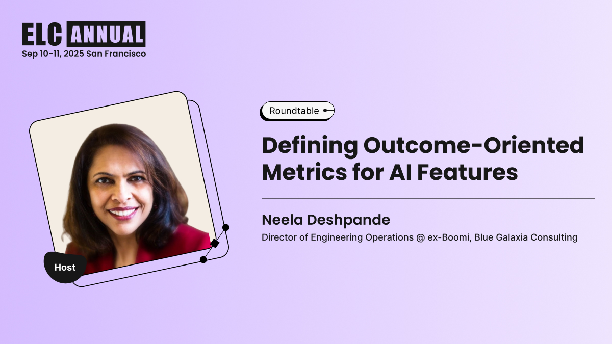 Defining Outcome-Oriented Metrics for AI Features by Neela Deshpande