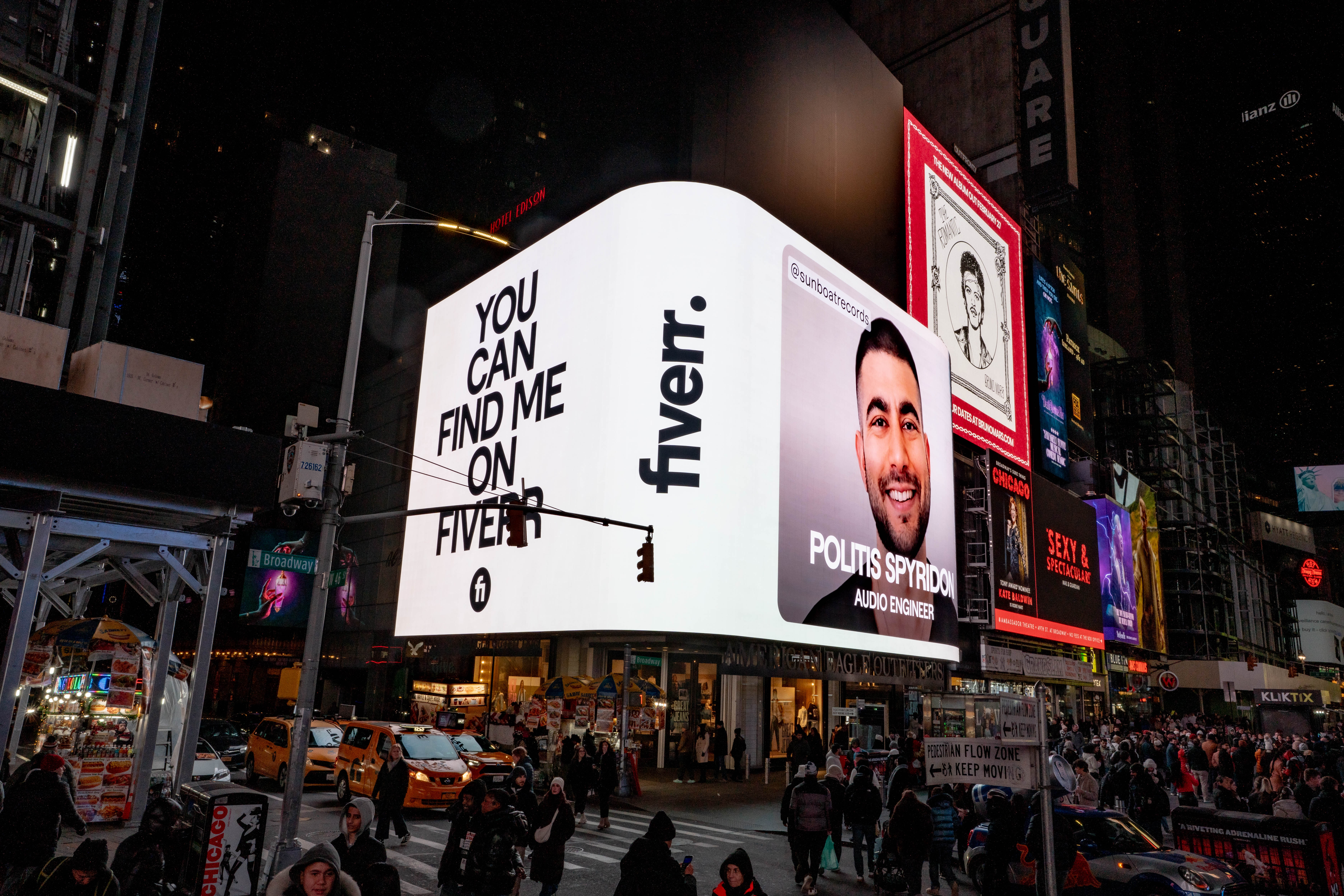 Meet our Times Square billboard winners | Fiverr Community
