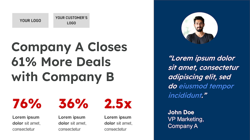Can you tell a full customer story in just one slide? - Resource ...