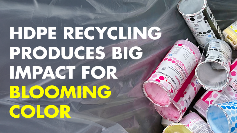 Blooming Color Reduces Emissions Impact with HDPE Recycling - Article ...