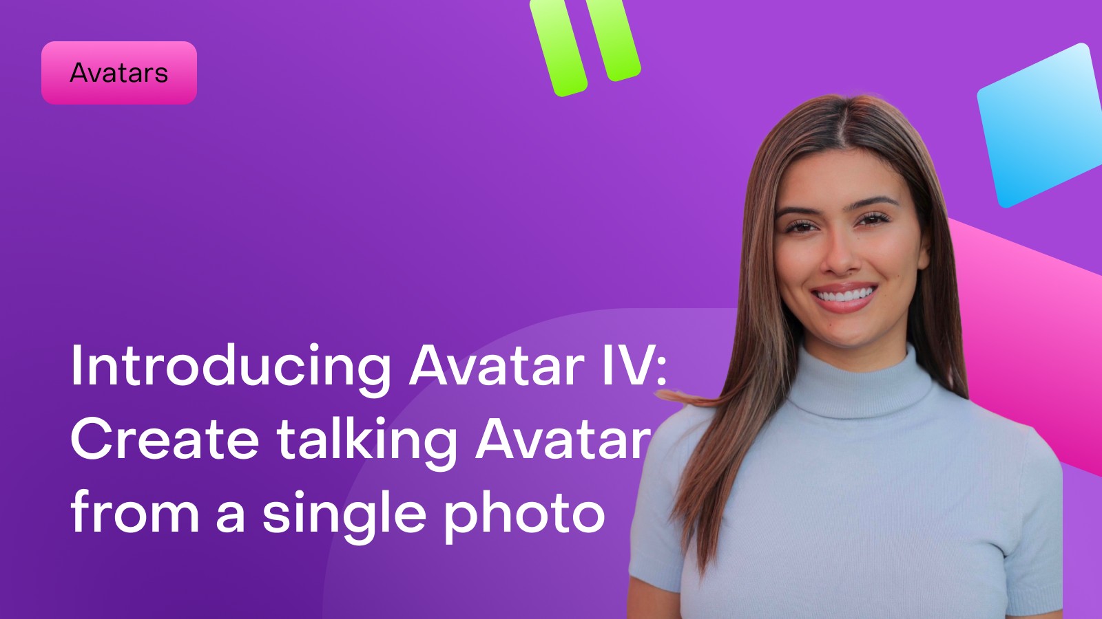 Introducing Avatar IV: Create talking Avatars from a single photo ...