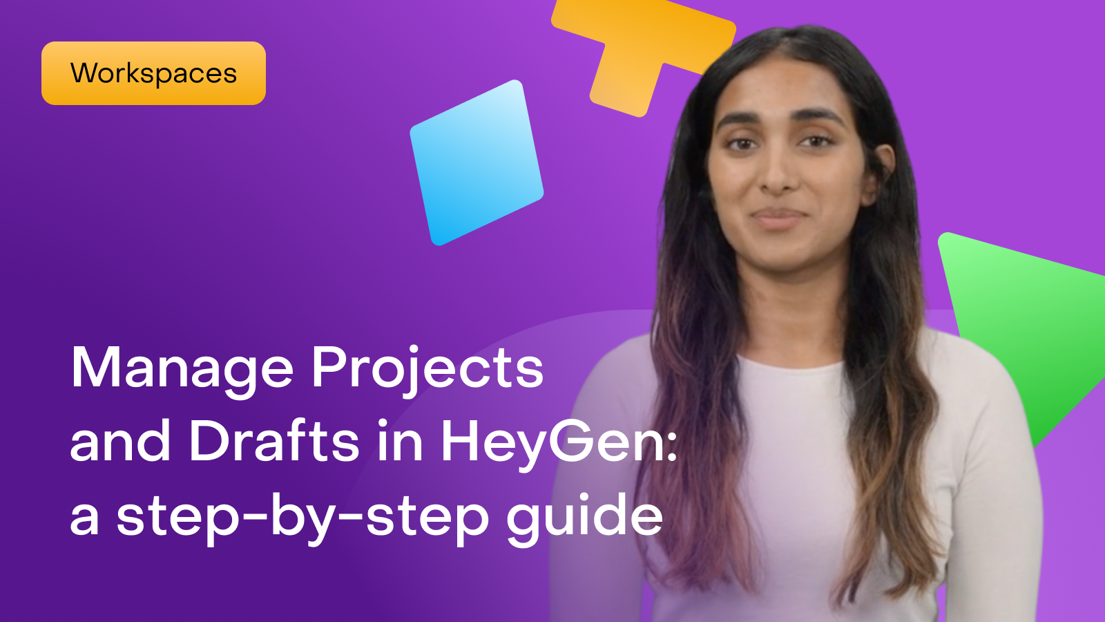How to manage projects and drafts in HeyGen: a step-by-step guide - Guide | HeyGen Hub
