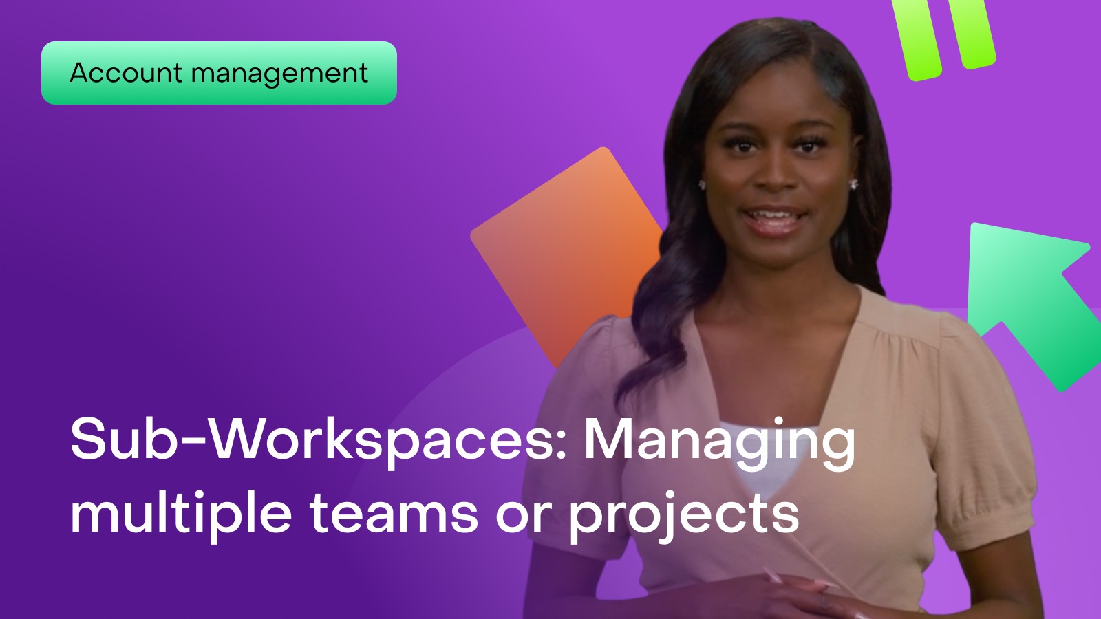 How to manage multiple teams or projects within the same HeyGen account by using Sub-Workspaces ...