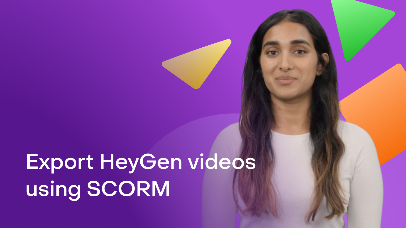 How to export HeyGen videos using SCORM - Guide | HeyGen Hub
