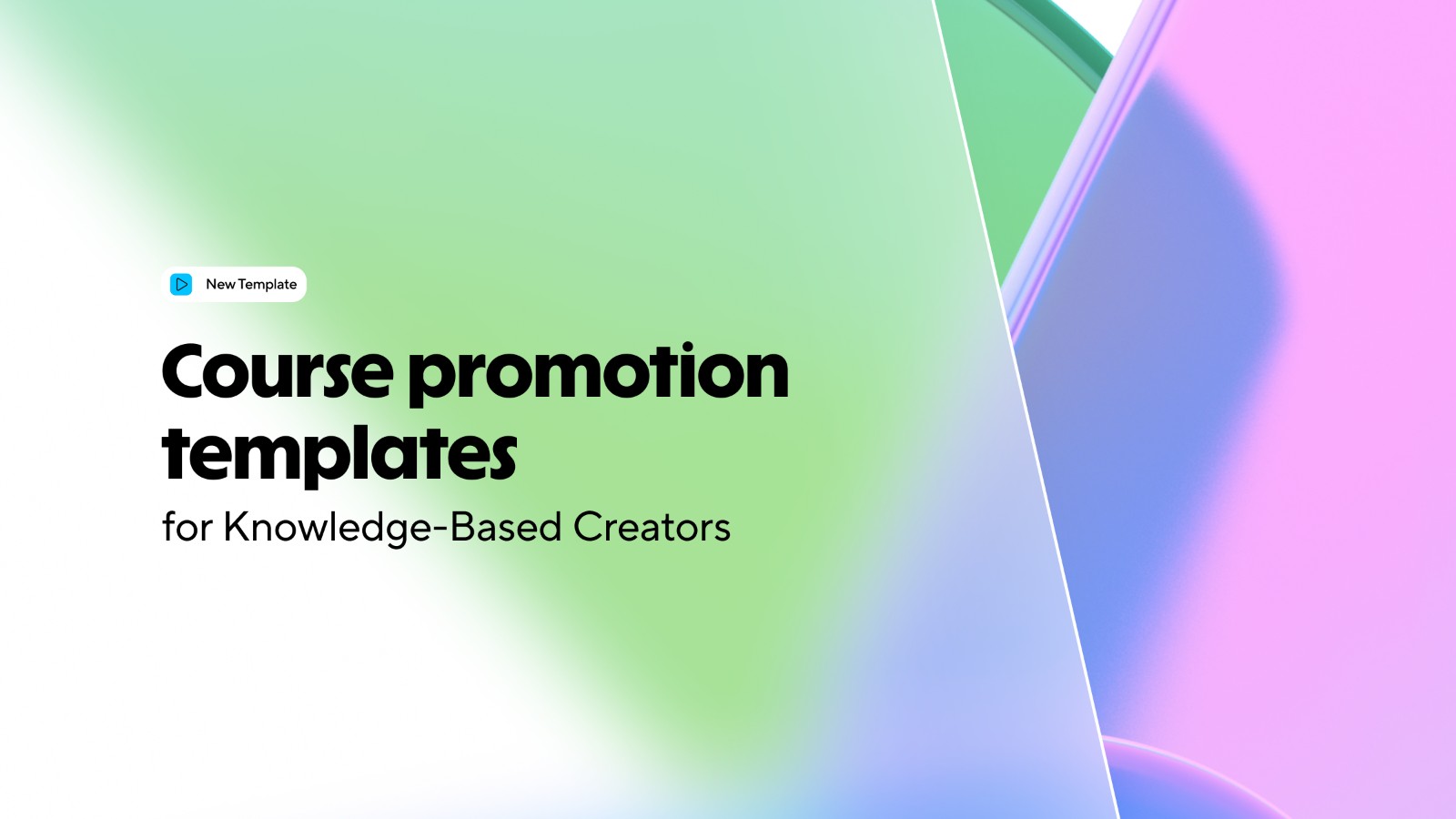 Course promotion templates for Knowledge-Based Creators - Guide | HeyGen