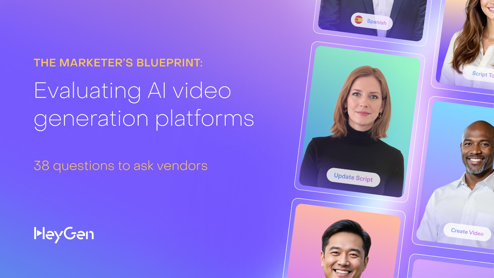 The marketers blueprint to evaluating AI video platforms - Guide | HeyGen
