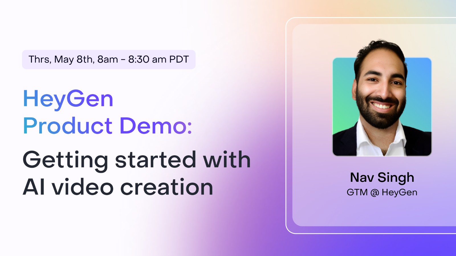 HeyGen Product Demo: Getting Started with AI Video Creation - Video | HeyGen
