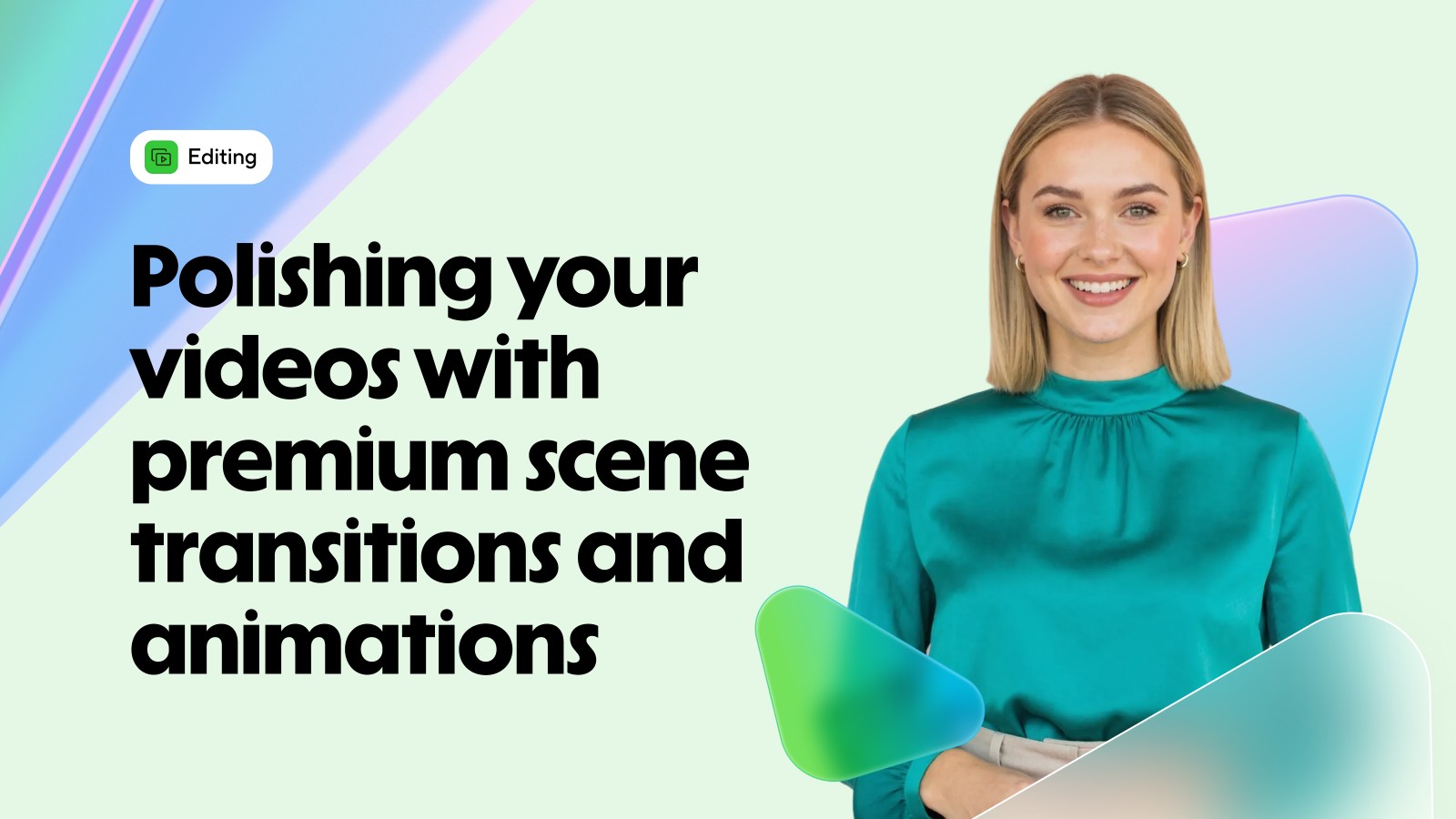 Polishing your videos with premium scene transitions and animations ...