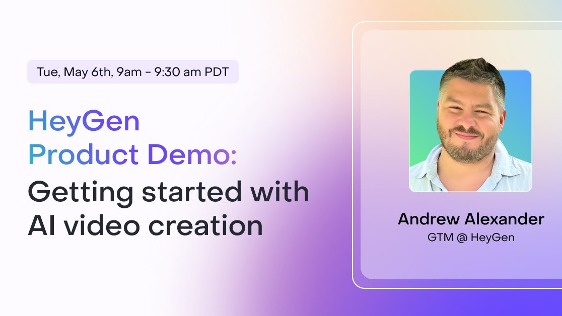 HeyGen Product Demo: Getting Started with AI Video Creation - Video ...