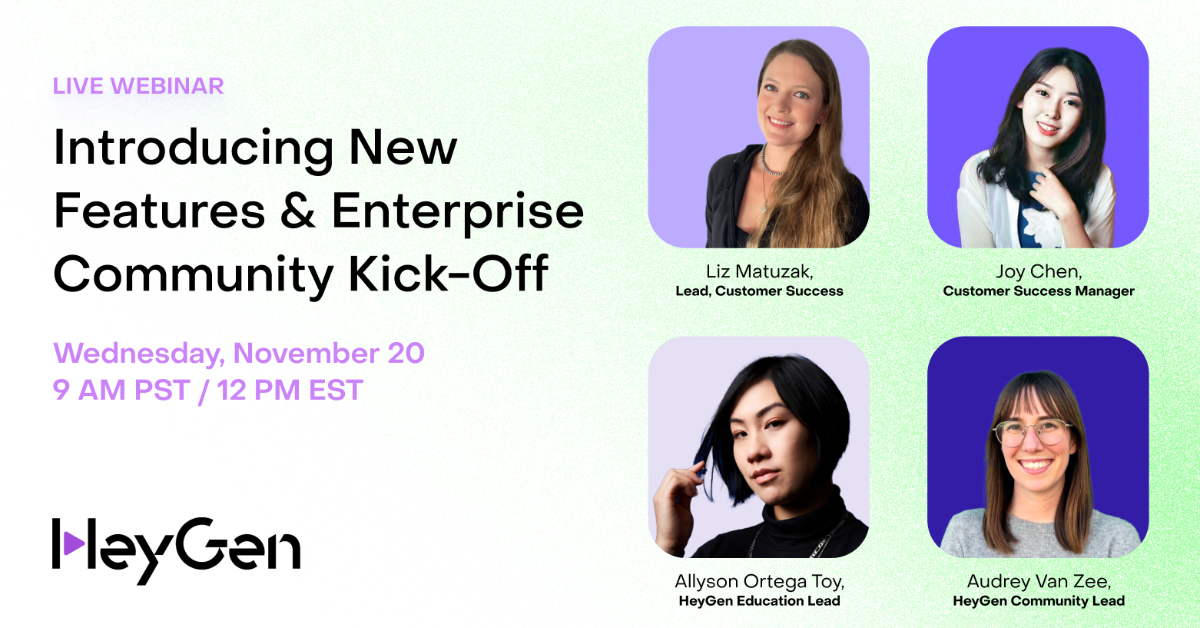 Introducing New Features & Enterprise Community Kick-Off - Event ...