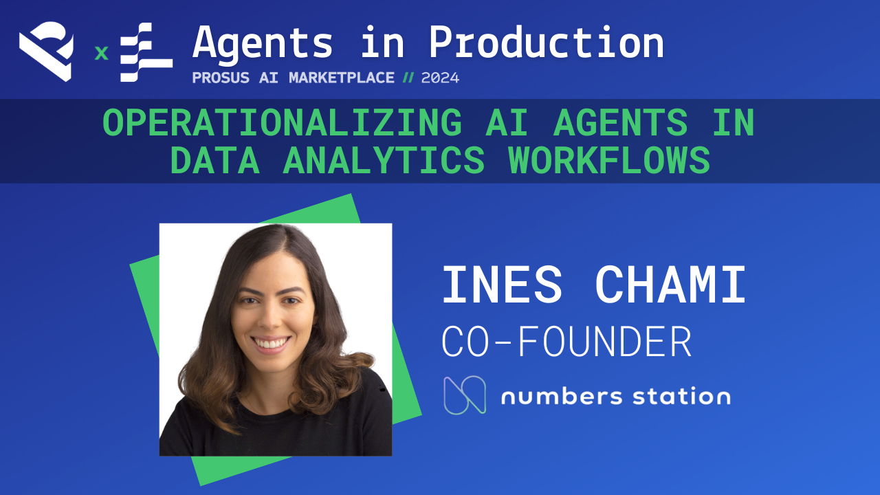 Operationalizing AI Agents in Data Analytics Workflows // Ines Chami // Agents in Production ...