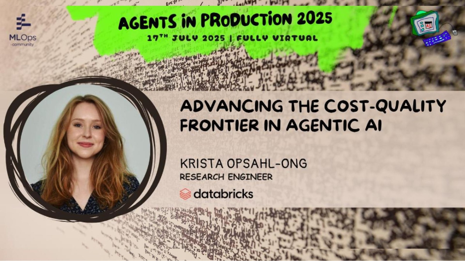 Advancing the Cost-Quality Frontier in Agentic AI // Krista Opsahl-Ong ...