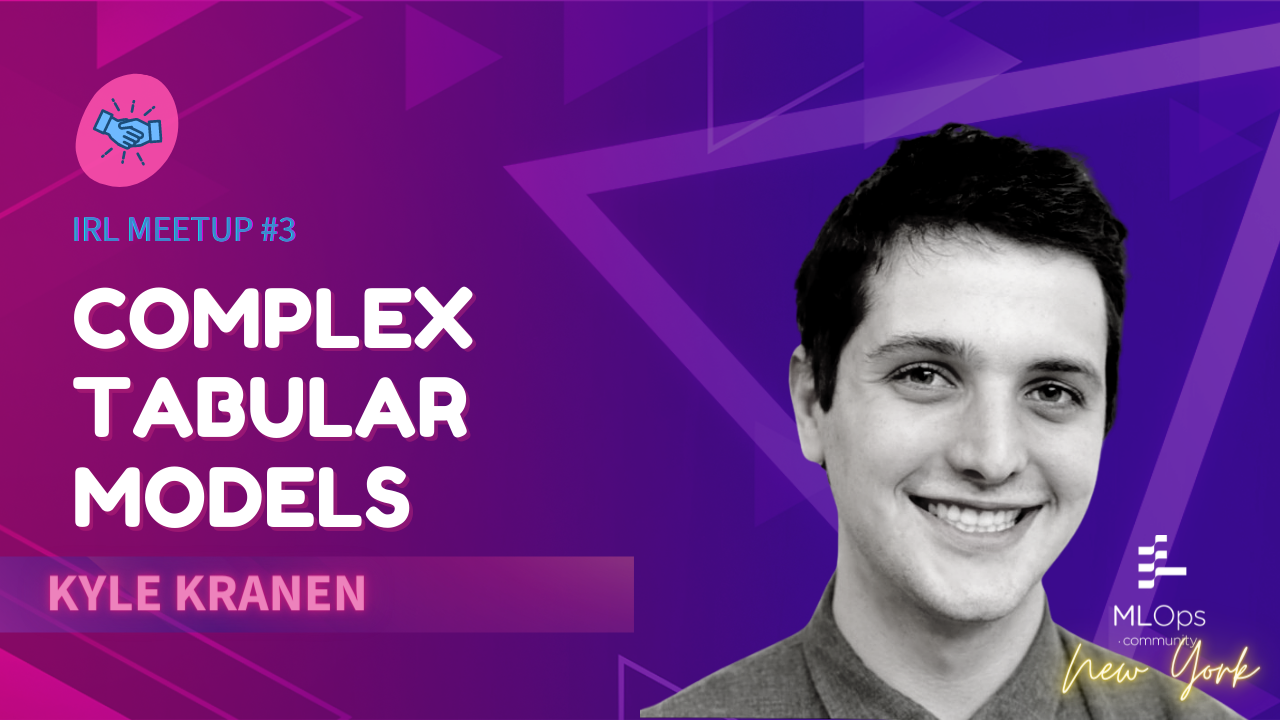 Challenges In Accelerated Training And Deployment For Complex Tabular Models Video Mlops