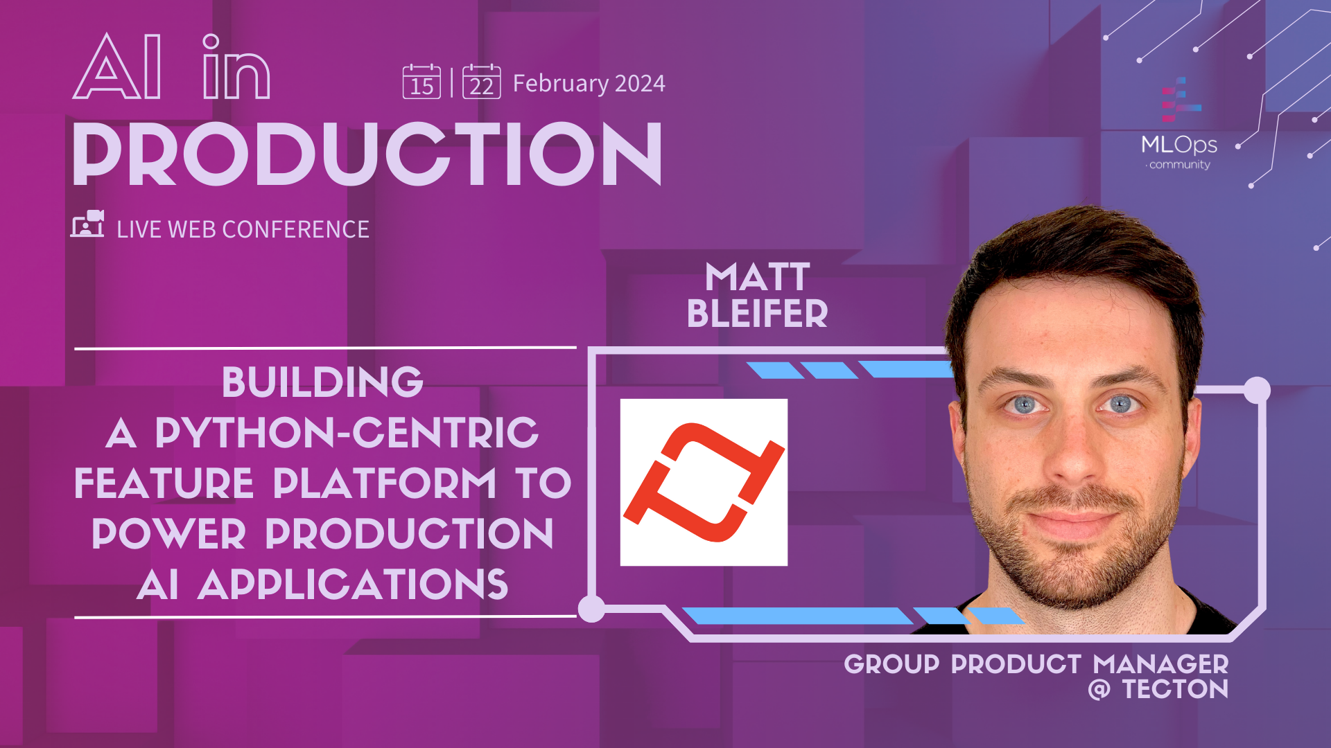 Building a Python-Centric Feature Platform to Power Production AI Applications - Video | MLOps ...