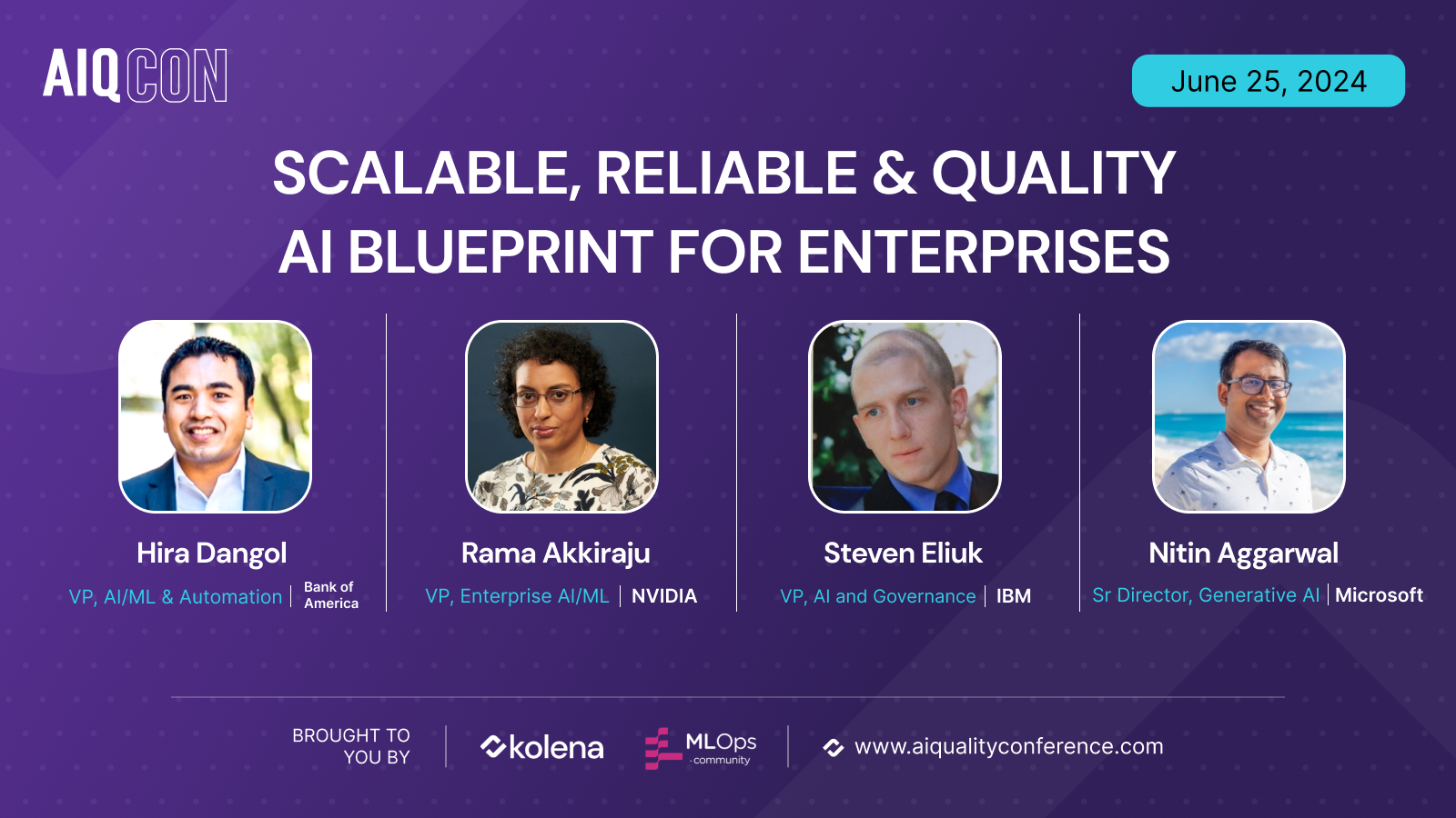 A Blueprint for Scalable & Reliable Enterprise AI/ML Systems - Video ...