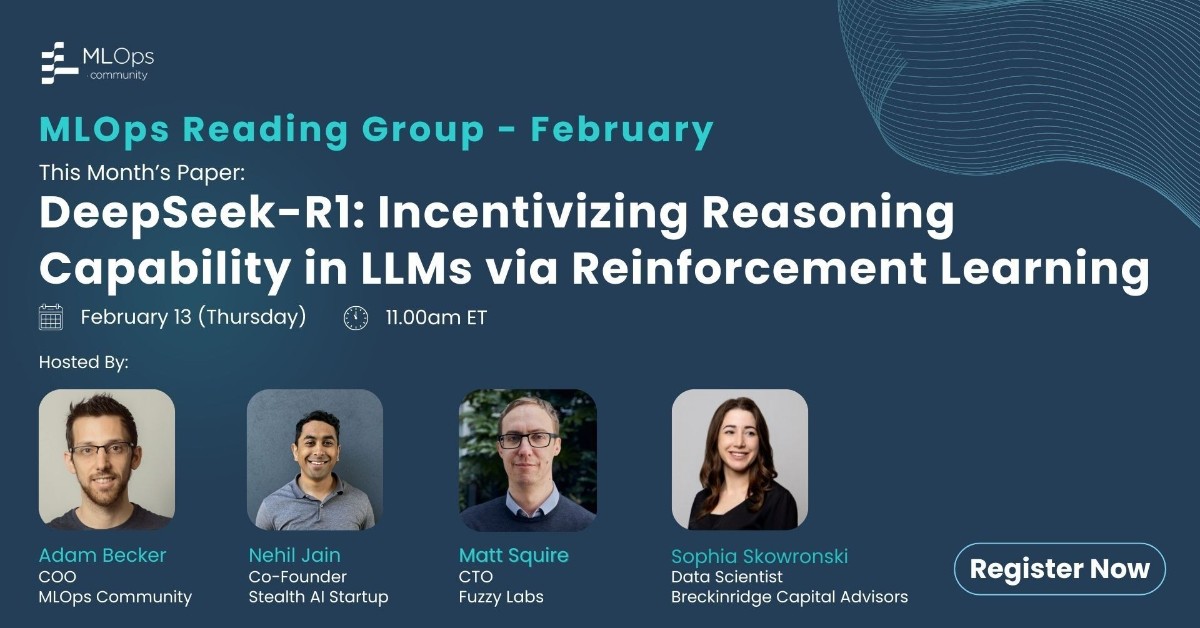 Reading Group - DeepSeek-R1: Incentivizing Reasoning Capability in LLMs via Reinforcement ...