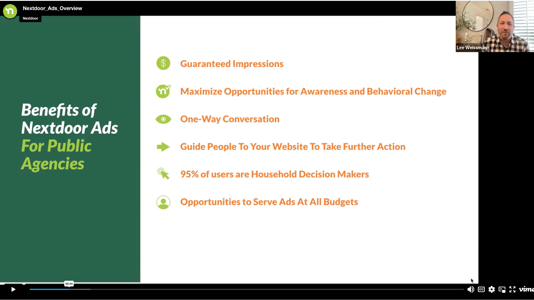 Introduction to Nextdoor Ads - Video | Nextdoor Public Agencies ...