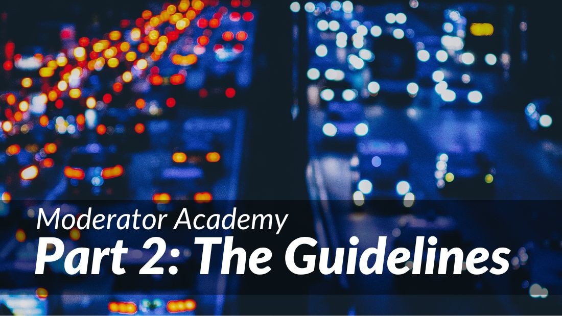 Moderator Academy: The Guidelines - Resource | Nextdoor Resource Hub