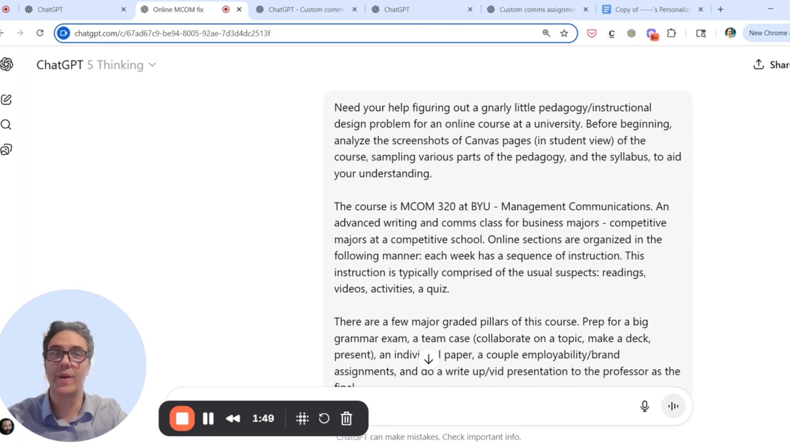 Michael Atkinson (Management Communication) - Video | OpenAI Academy