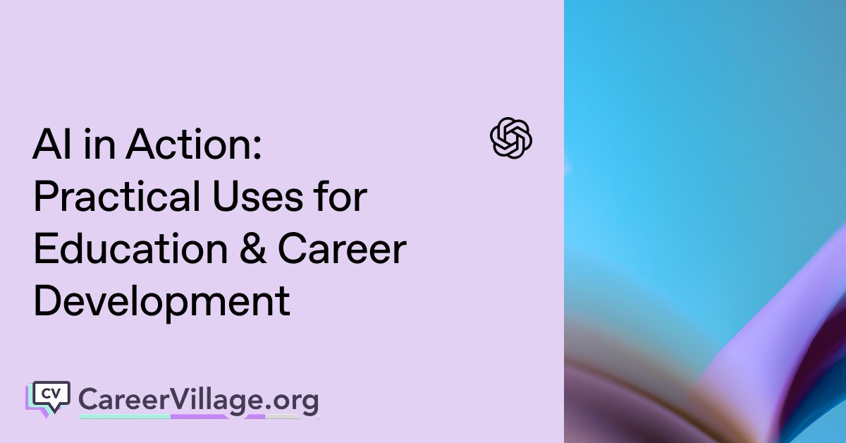 AI in Action: Practical Uses for Education & Career Development - Event ...