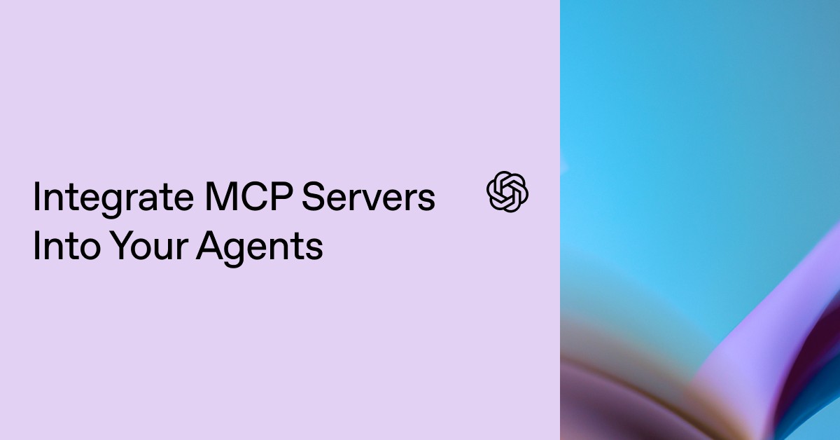 Integrate MCP Servers Into Your Agents - Event | OpenAI Academy
