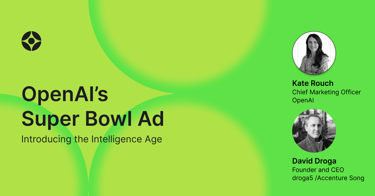 OpenAI’s Super Bowl Ad: Introducing the Intelligence Age - Event ...