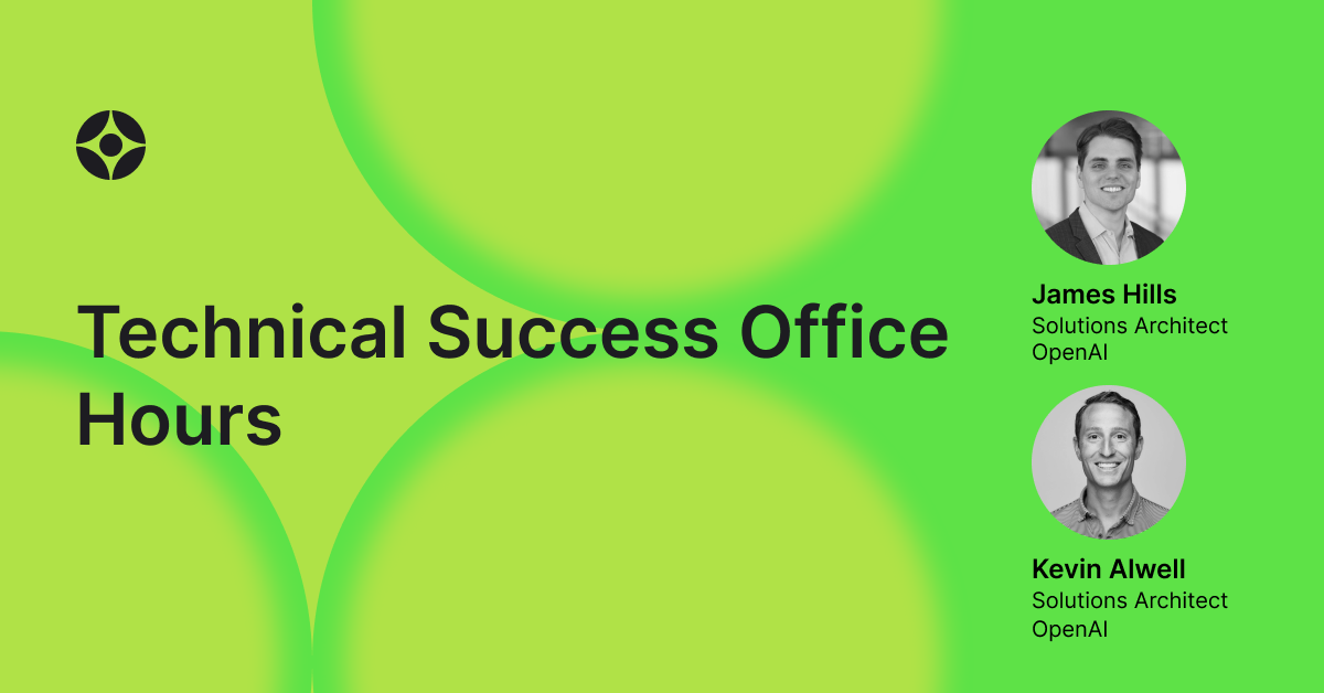 Virtual Event: Technical Success Office Hours - Event | OpenAI Forum