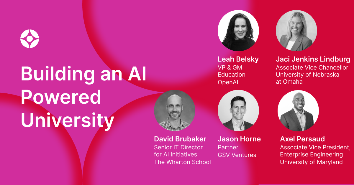 Virtual Event: Building an AI-Powered University - Event | OpenAI Forum