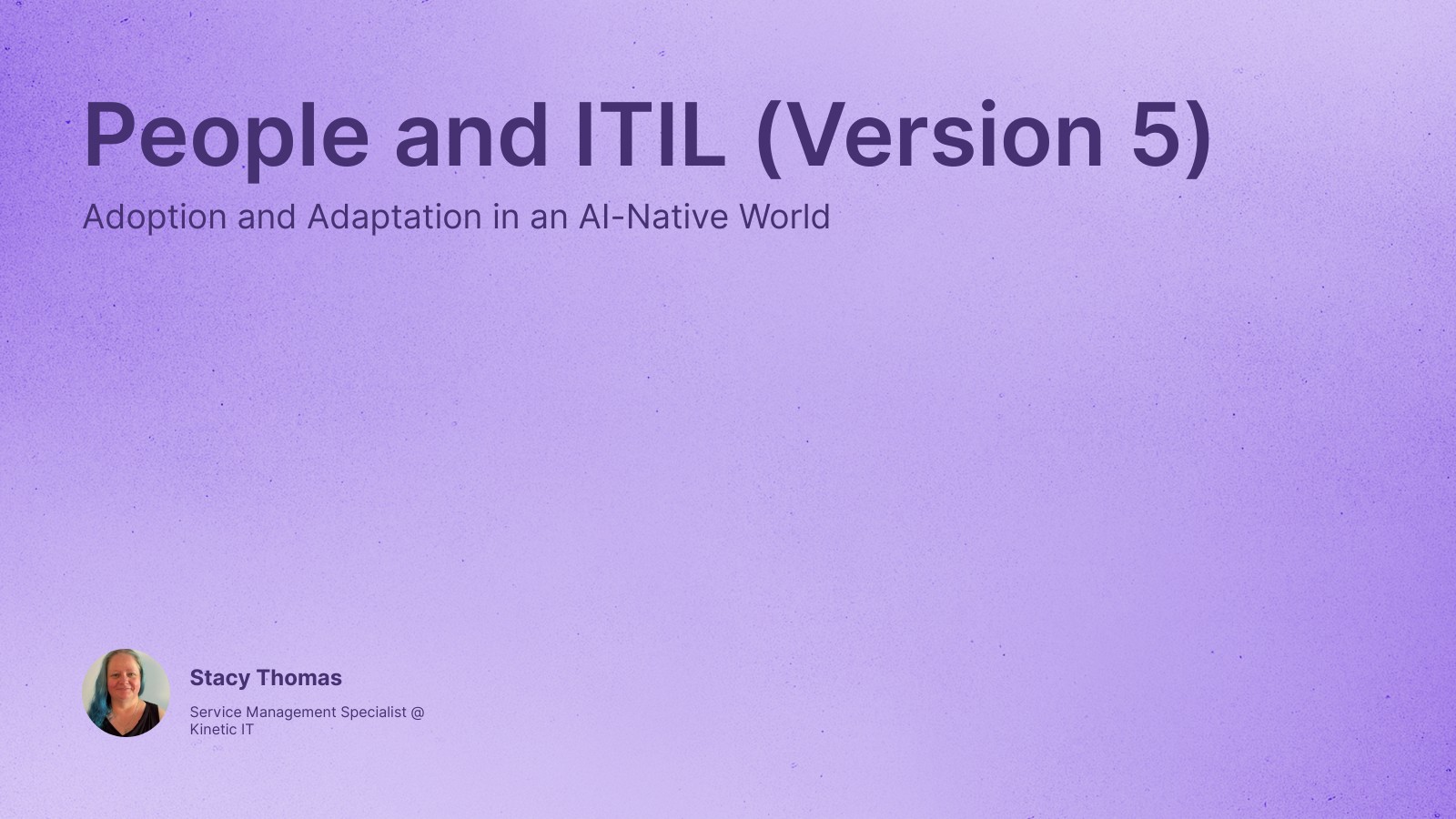 People and ITIL (Version 5) - Blog | PeopleCert Community