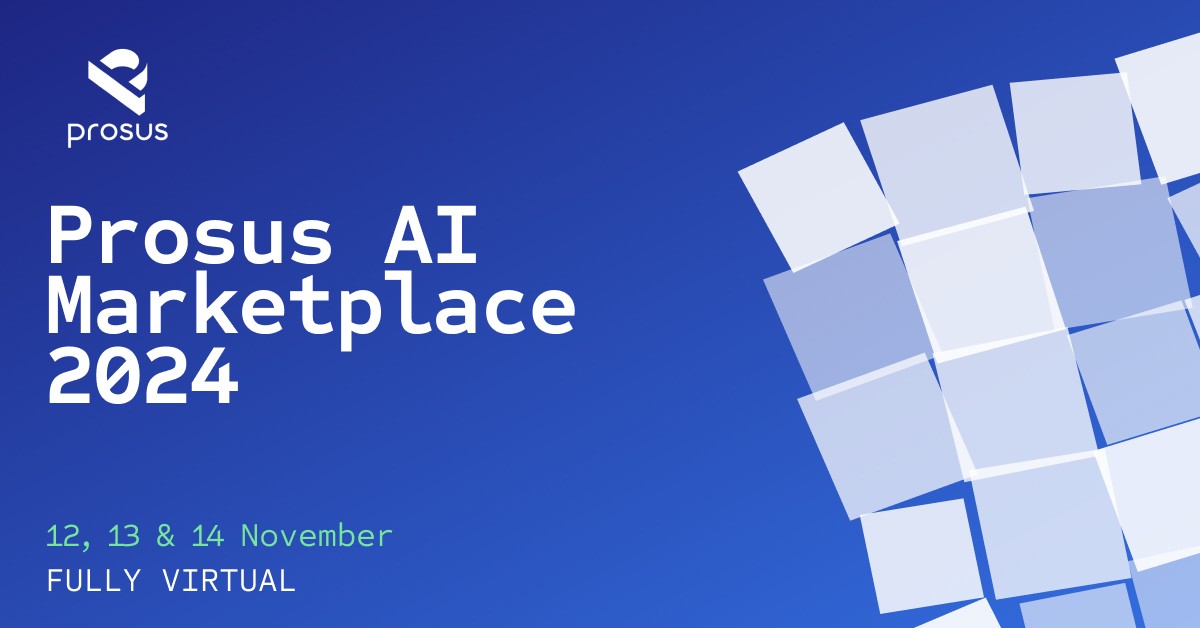 Prosus AI Marketplace 2024 - Internal Event - Event | Prosus