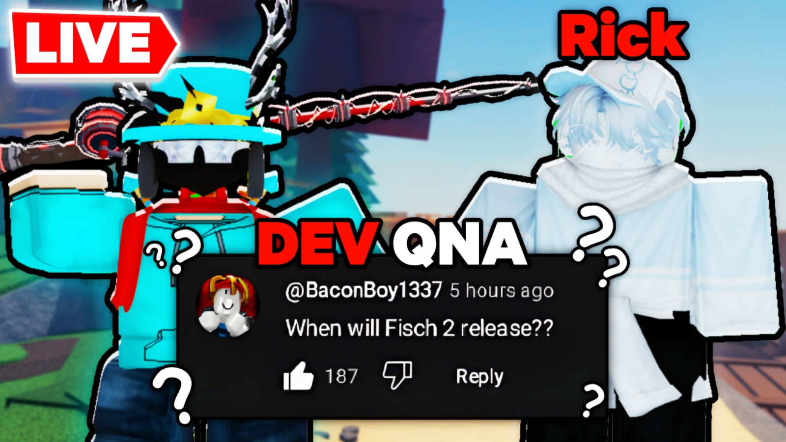 Roblox Fisch Developer Q&A ft. Rick - Video | Roblox Creator Events