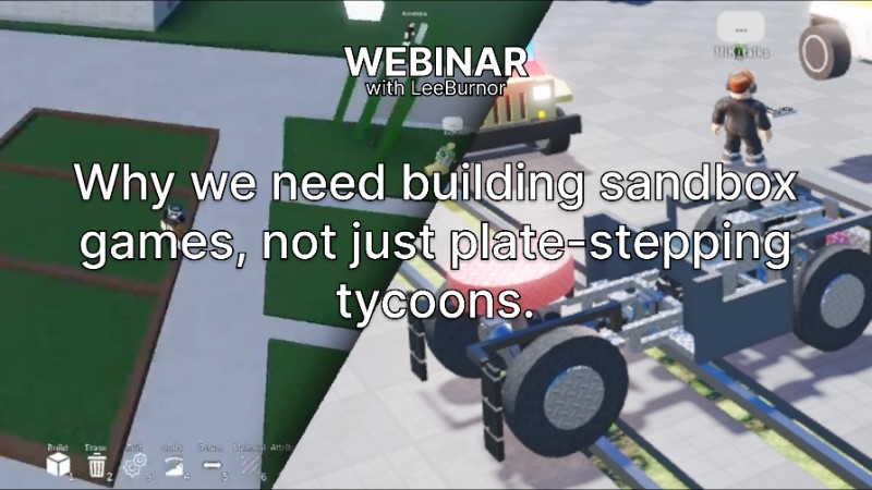 Why we need building sandbox games, not just plate-stepping tycoons ...