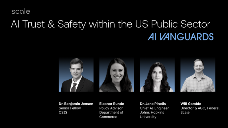 AI Trust & Safety within the United States Public Sector - Video ...