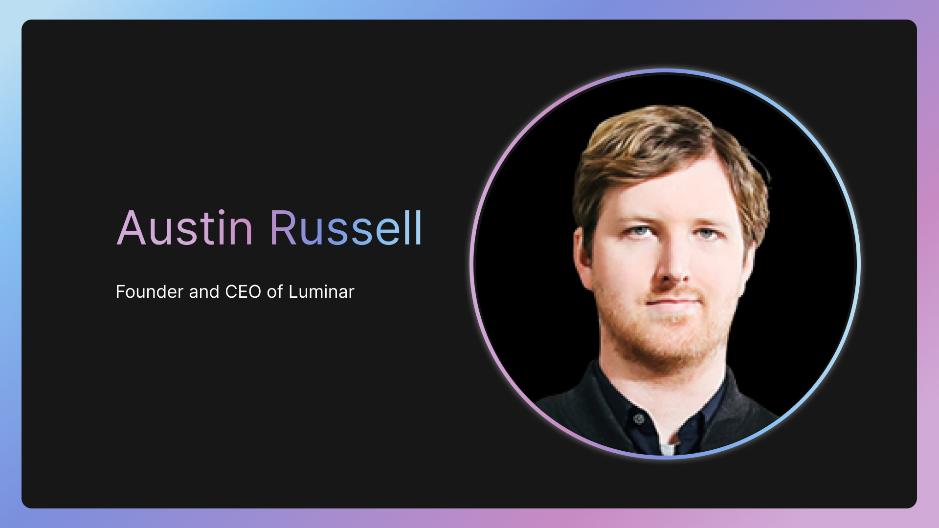 The Future of AV Sensors - Enabling the Autonomous Vehicles of Tomorrow ...