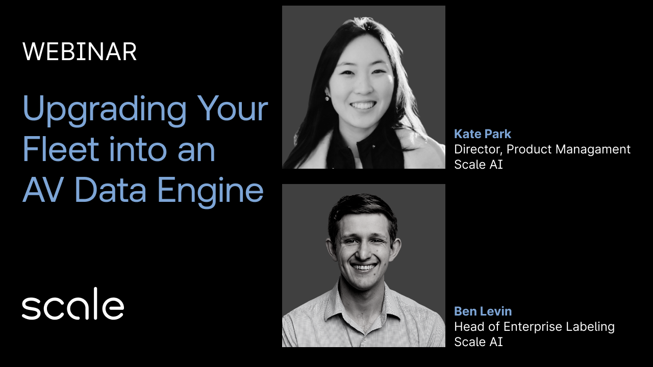 Upgrading Your Fleet into an AV Data Engine - Video | Scale Events