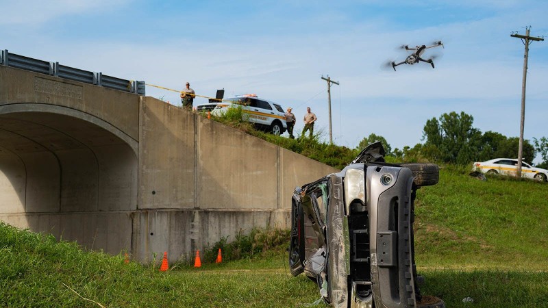 Crash scene documentation: Better data, faster with drones - Video ...