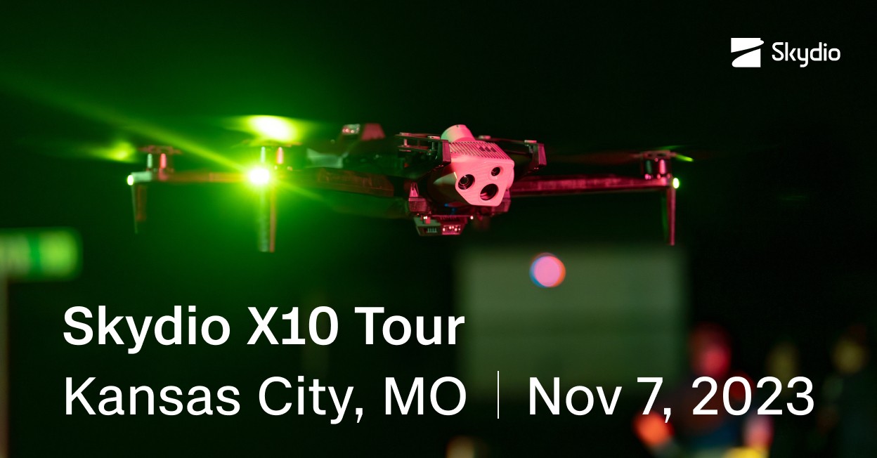 Skydio X10 Tour | Kansas City, MO | November 7 - Event | Skydio Live