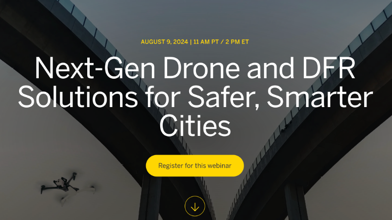 Next-Gen Drone and DFR Solutions for Safer, Smarter Cities - Event ...