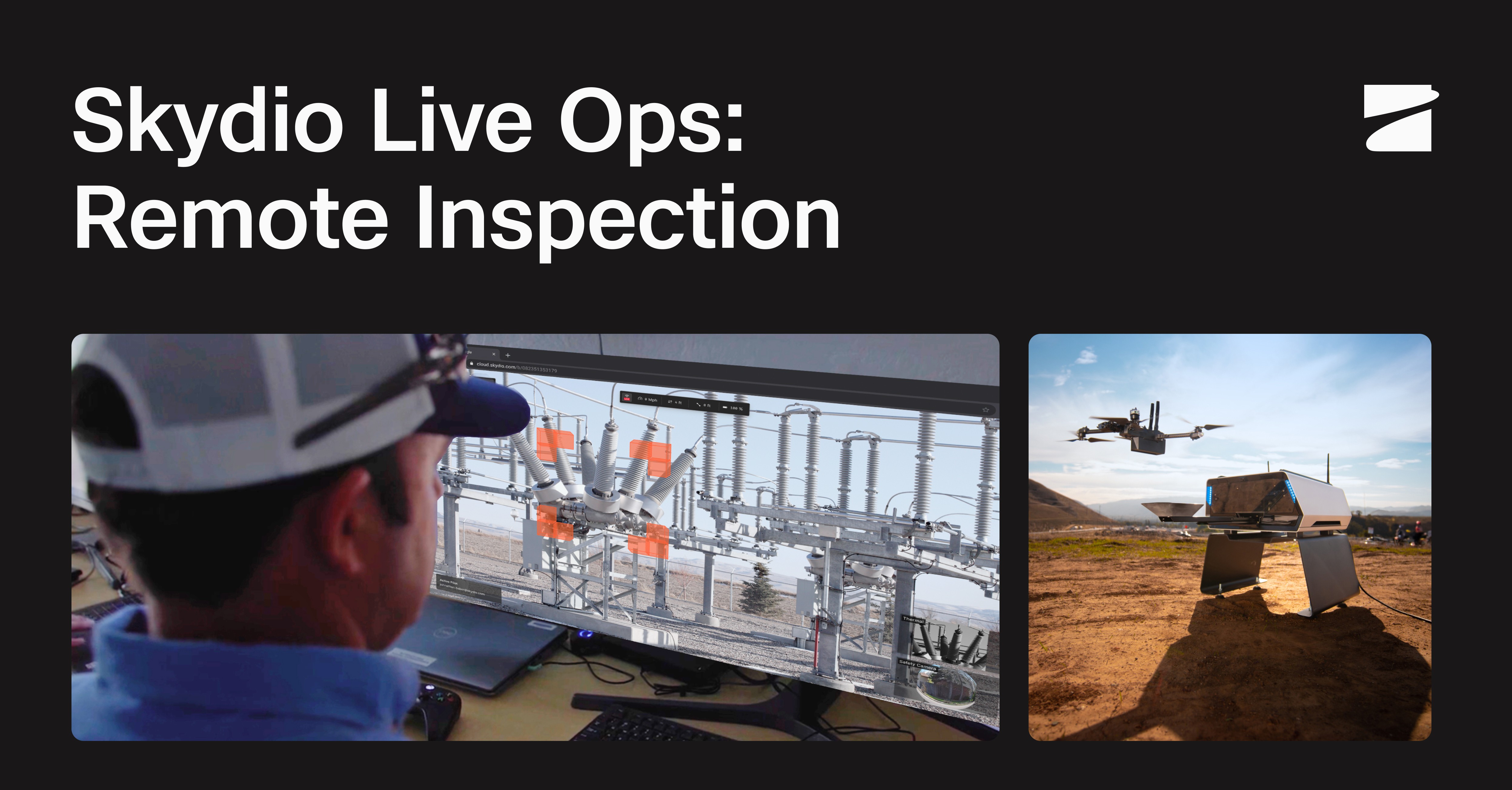 Remote Substation Inspection, From an Office Chair - Event | Skydio Live