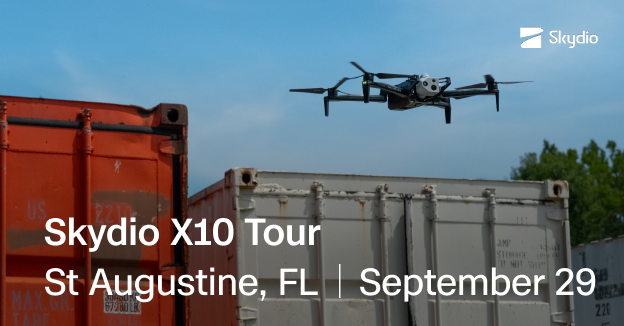 Skydio X10 Tour | St Augustine, FL | September 29 - Event | Skydio Live