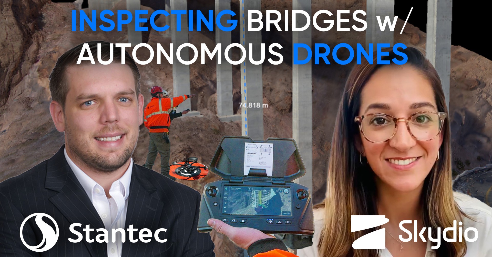 LIVE TALK: Optimizing Inspection of the O’Callaghan-Tillman Bridge - Event | Skydio Live