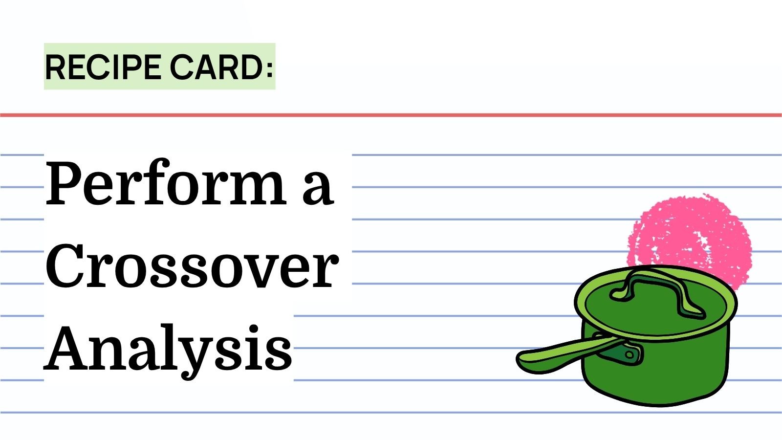 Recipe: Perform a Crossover Analysis - Recipes | Spektrix Community