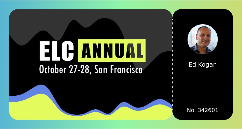 Join me at ELC Annual 2022 | ELC
